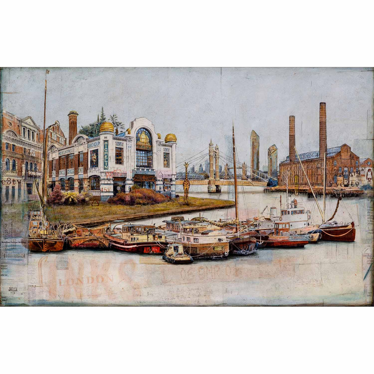 Chelsea Giraffe in the Aftercity – Monda Gallery